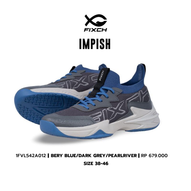 Jual SEPATU VOLI FIXCH SPORTS / VOLLY ORIGINAL -sepatu voli ,volley ...