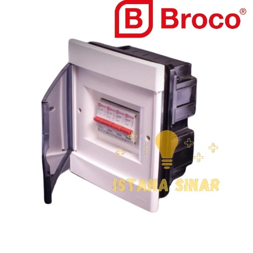 Jual Box MCB 4 Group BROCO / 4 modul 4 grup INBOW BROCO box sikring NCB | Shopee Indonesia
