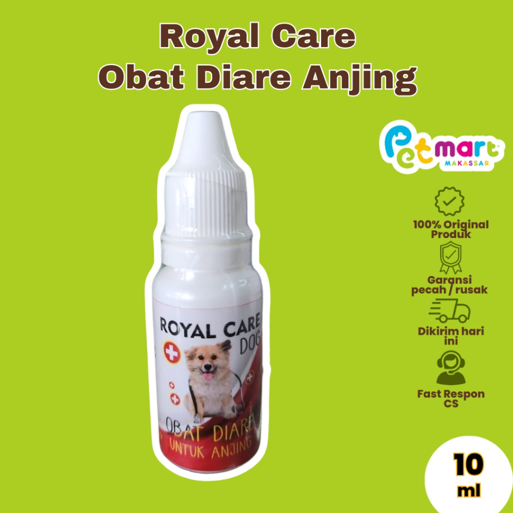Jual Obat Diare Anjing Mencret Royal Care Dog 10 ml | Shopee Indonesia