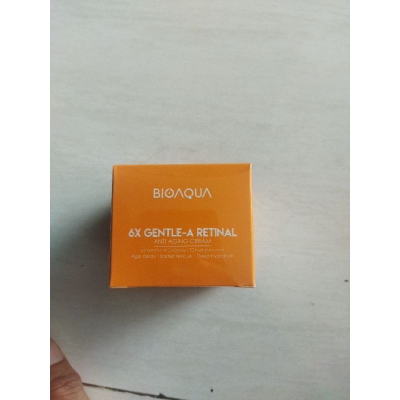 Jual BIOAQUA Retinol 6X Gentle-A Retinal Anti Aging Serum / Cream ...