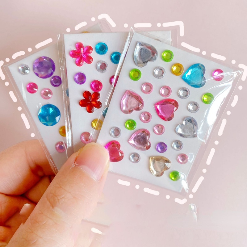 Jual CASE HP IPHONE 3D Stiker Mini Five Point Star Berlian Stiker ...