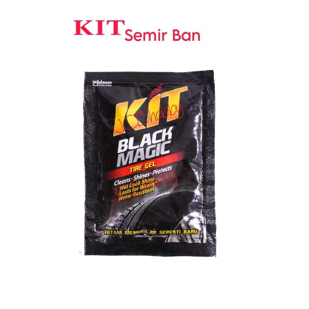 Jual Semir ban sachet KIT black magic 32 ml | Shopee Indonesia