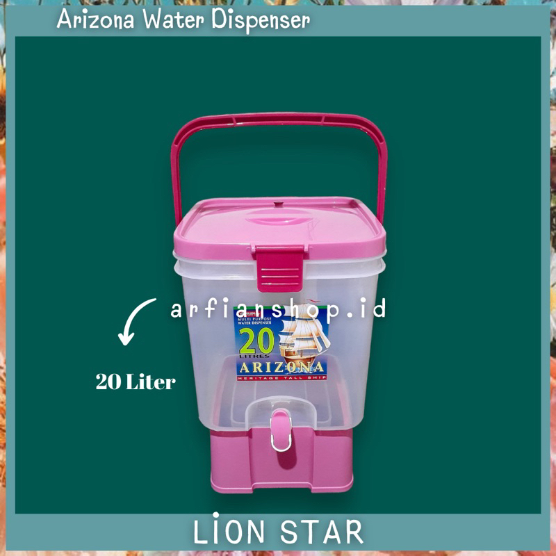 Jual LION STAR Arizona - Water Dispenser 20 Liter & 27 Liter / Drink Jar / Tempat Wadah Air ...