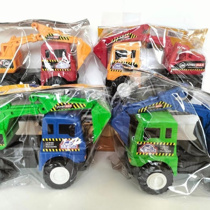 Jual MAINAN TRUCK EXCAVATOR/ MAINAN TRUCK KONTRUKSI GARUK WARNA ...