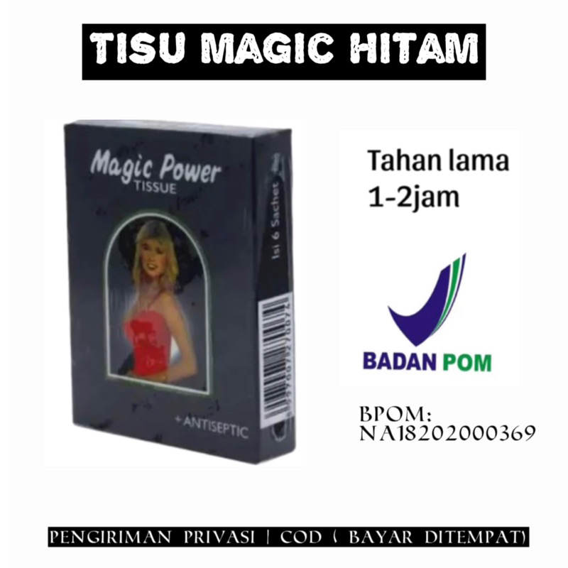 Jual Tissue Magic Power Tisu Power Magic Classic 1kotak isi 6 Sachet ...