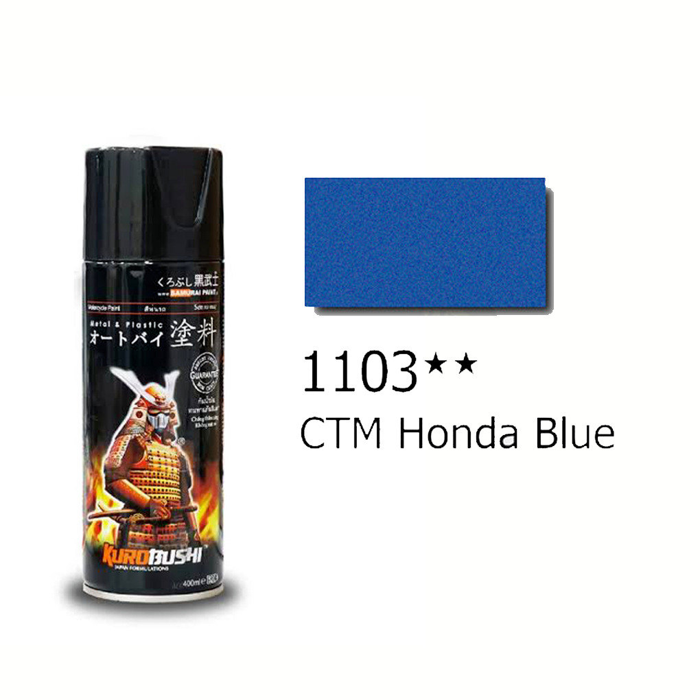 Jual SAMURAI PAINT BLUE CTM HONDA 1103 / CAT SEMPROT/ PYLOX / PILOX ...