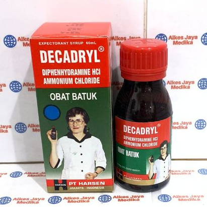 Jual Decadryl Expectorant Sirup 60 ml - Obat Batuk Berdahak | Shopee ...