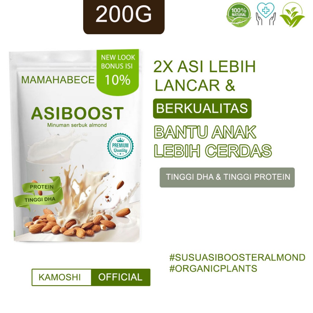 Jual Susu Menyusui Almond Asi Booster Menyusui Pelancar Asi Boster Susu ...