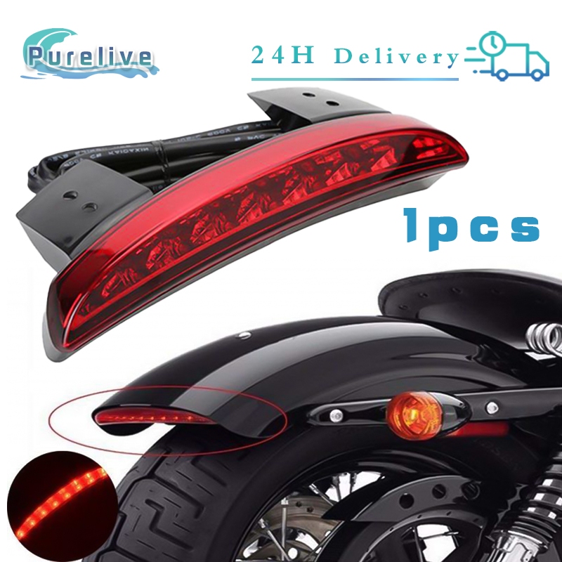 Jual Lampu Led Stop Rem Led Brake License Plate Tail Light Motor Harley ...