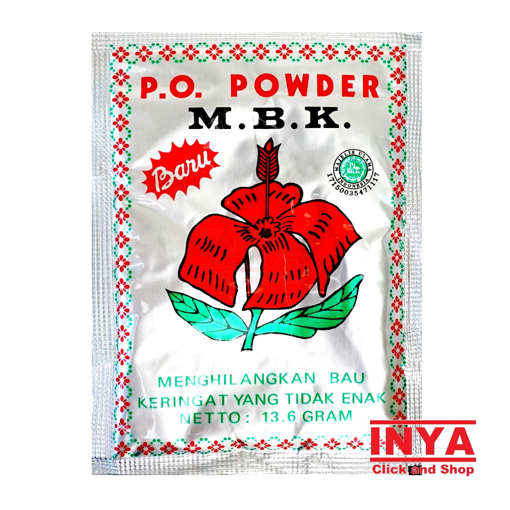 Jual MBK P.O. POWDER - Bedak Talc & Deodorant | Shopee Indonesia