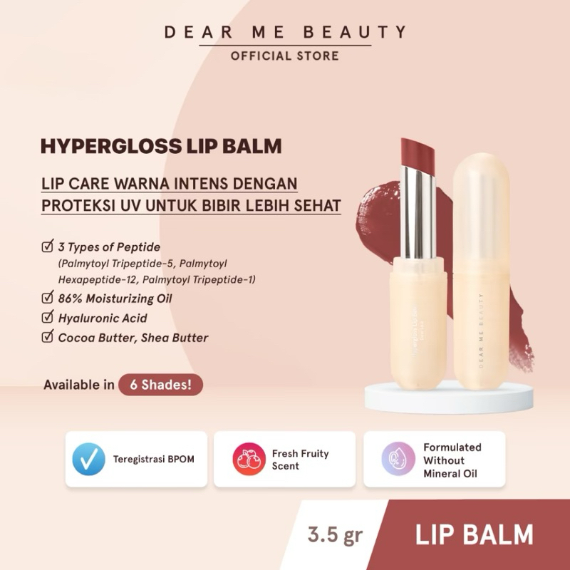 Jual DEAR ME BEAUTY HYPERGLOSS LIP BALM | Shopee Indonesia