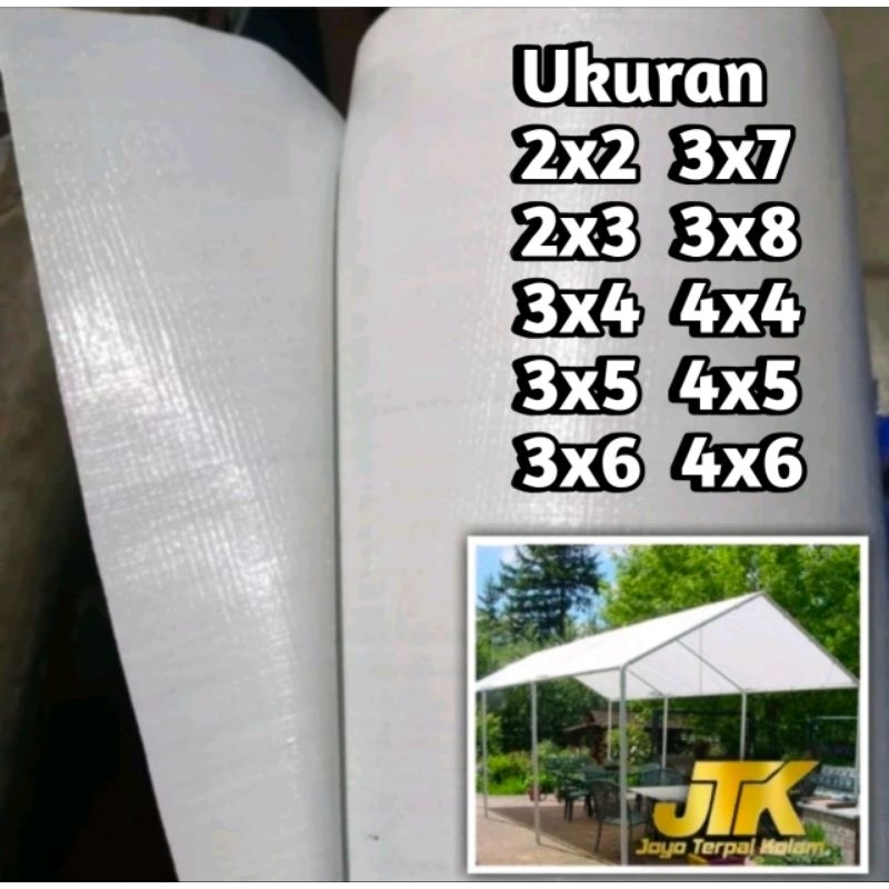 Jual TERPAL A12 KOREA warna putih putih, kuat dan super tebal, Tersedia ...
