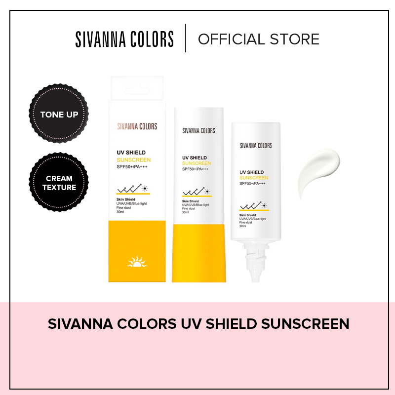 Jual Sunscreen Sivanna | UV Shield Sunscreen - HF145 | Sunblock ...
