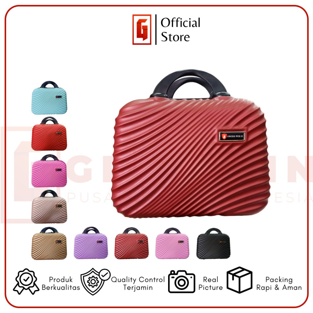 Jual Swiss Polo Koper Mini 14 Inch Beauty Case (Tempat Make Up ...