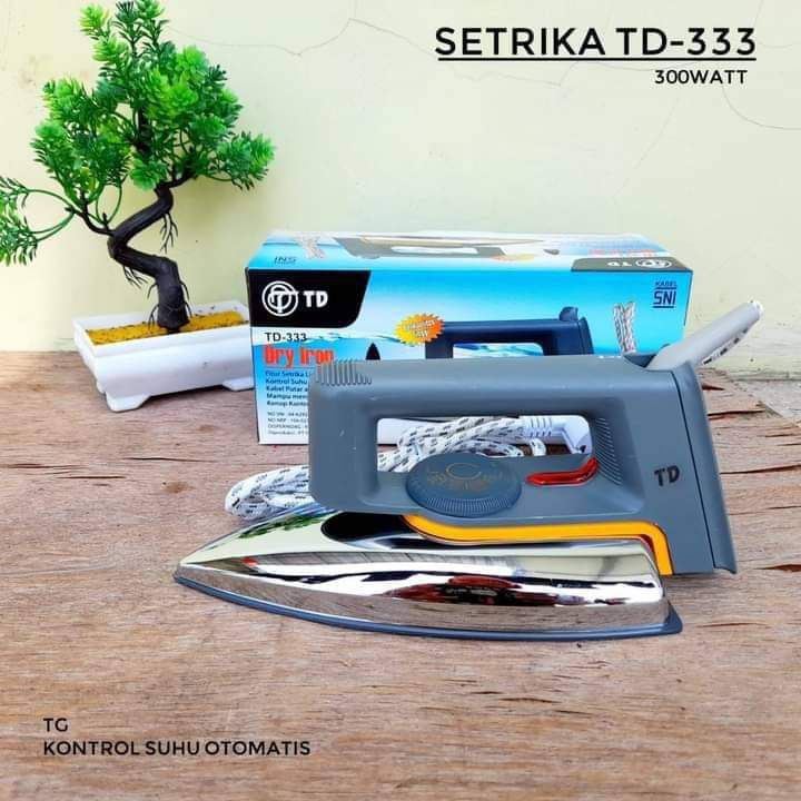 Jual TD SETRIKA LISTRIK STAINLESS | Shopee Indonesia