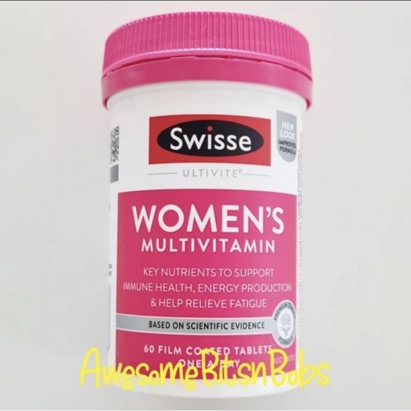 Jual Swisse Women’s Ultivite Multivitamin 60 Tablets | Shopee Indonesia