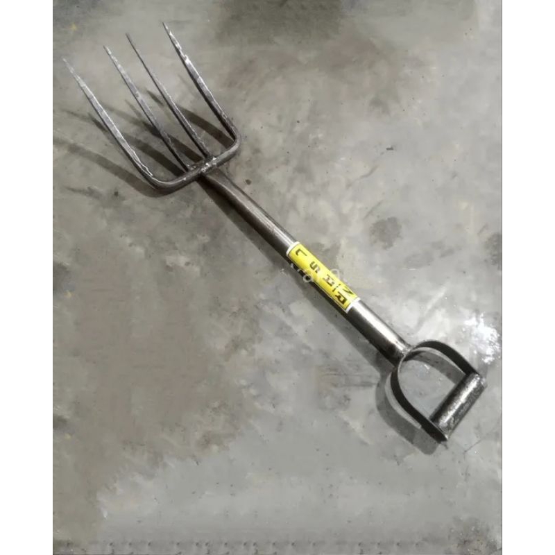 Jual garpu injak tanah/garpu pipa besi/garpu alat pertanian | Shopee ...