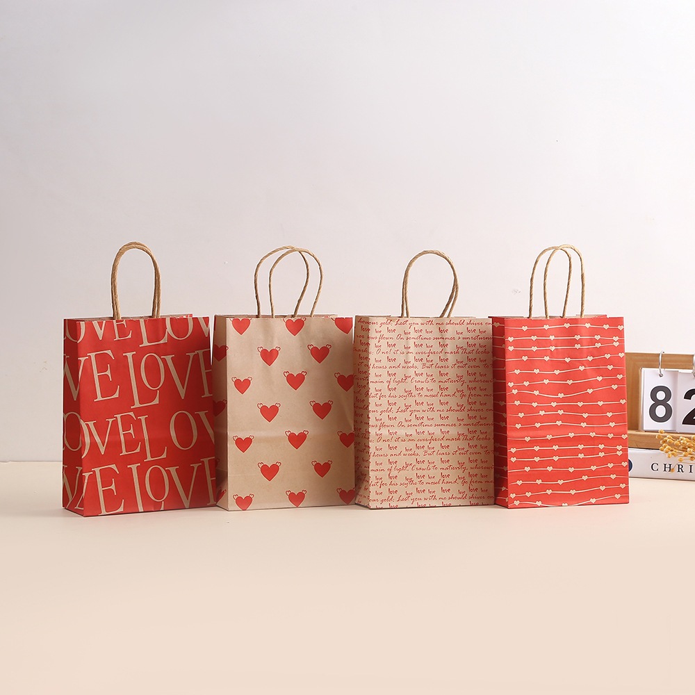 Jual Paperbag VALENTINE Love goodie bag Cute /hampers paper bag tempat ...