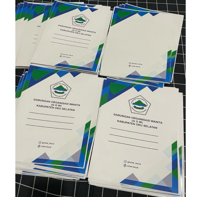 Jual Cetak Map custom bahan tebal stopmap full colour - Sekolah - Rekam ...