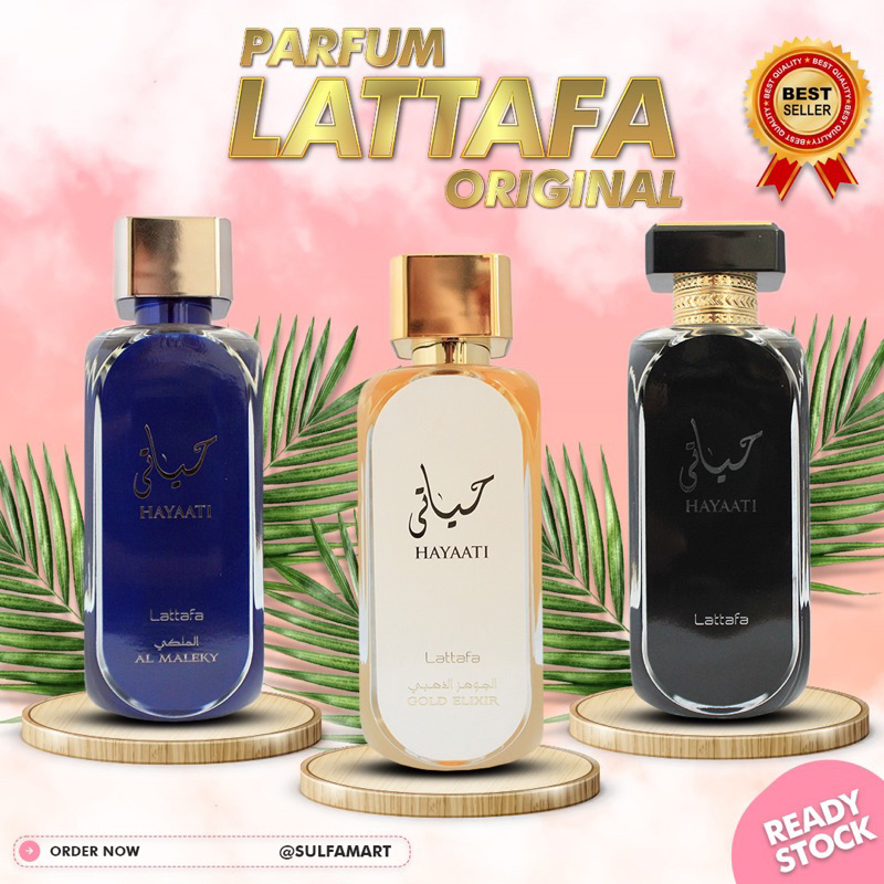Jual Parfum Hayaati EDP 100ML By Lattafa Hayaati Gold Elixir Hayaati ...