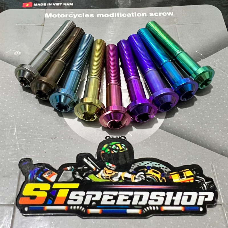 Jual Baut Titanium M 10 x 60 Drat 14 x 60 Big Head | Shopee Indonesia