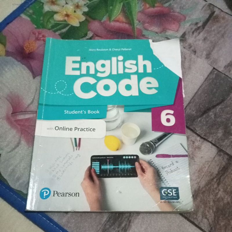 Jual BUKU ORI ENGLISH CODE STUDENT'S BOOK KELAS 6 SD PENERBIT PEARSON ...