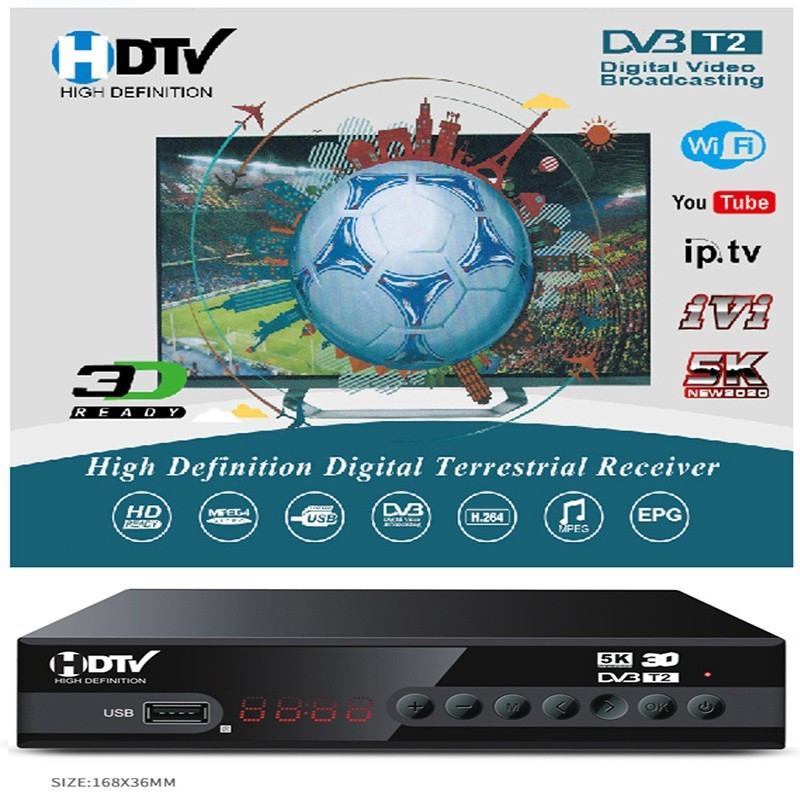 Jual STB Set Top Box DVB-T2 Receiver Accessgo BODY FULL METAL Bisa ...