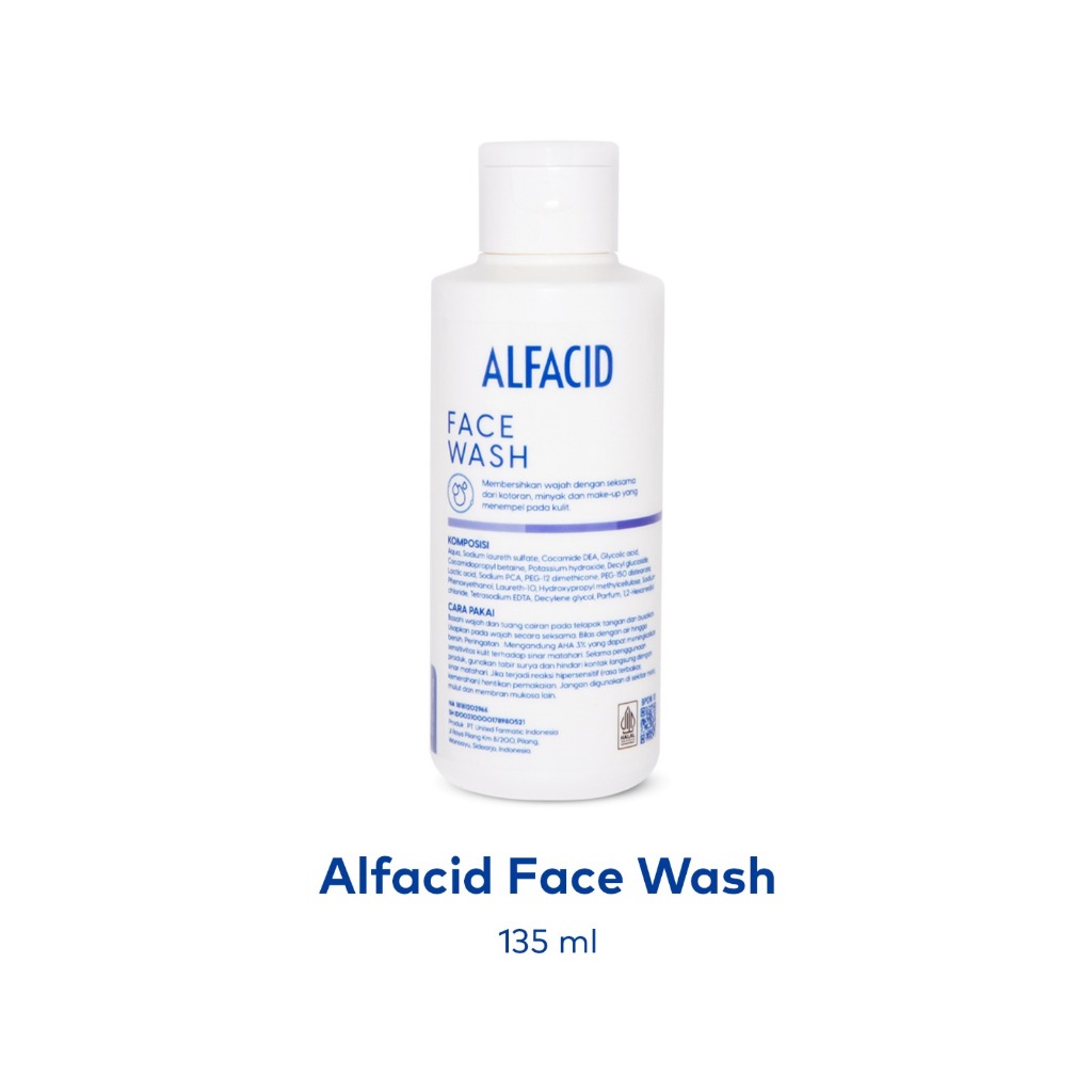 Jual Alfacid Face Wash 135ml - Sabun Wajah Untuk Mengangkat Sel Kulit ...