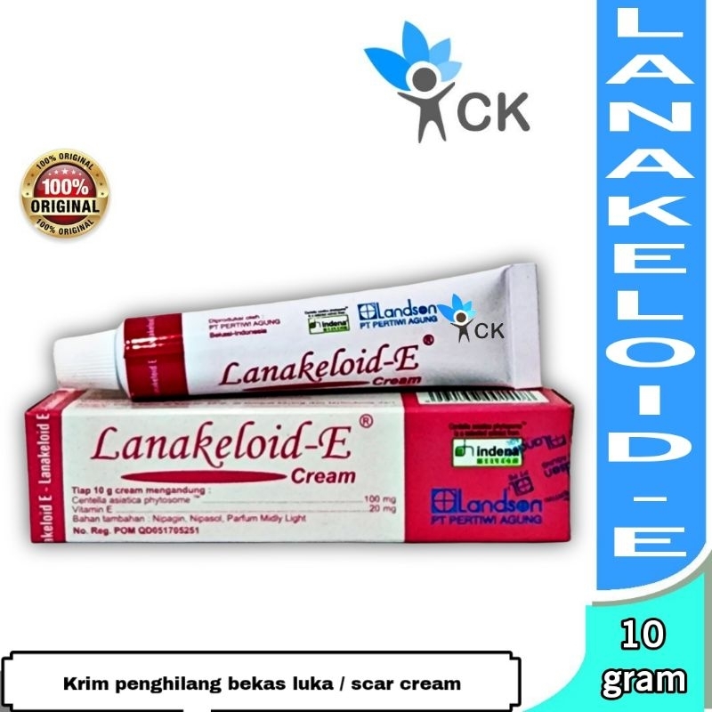 Jual LANAKELOID E LANAKELOID CREAM TUBE 10 GRAM membantu menyembuhkan ...