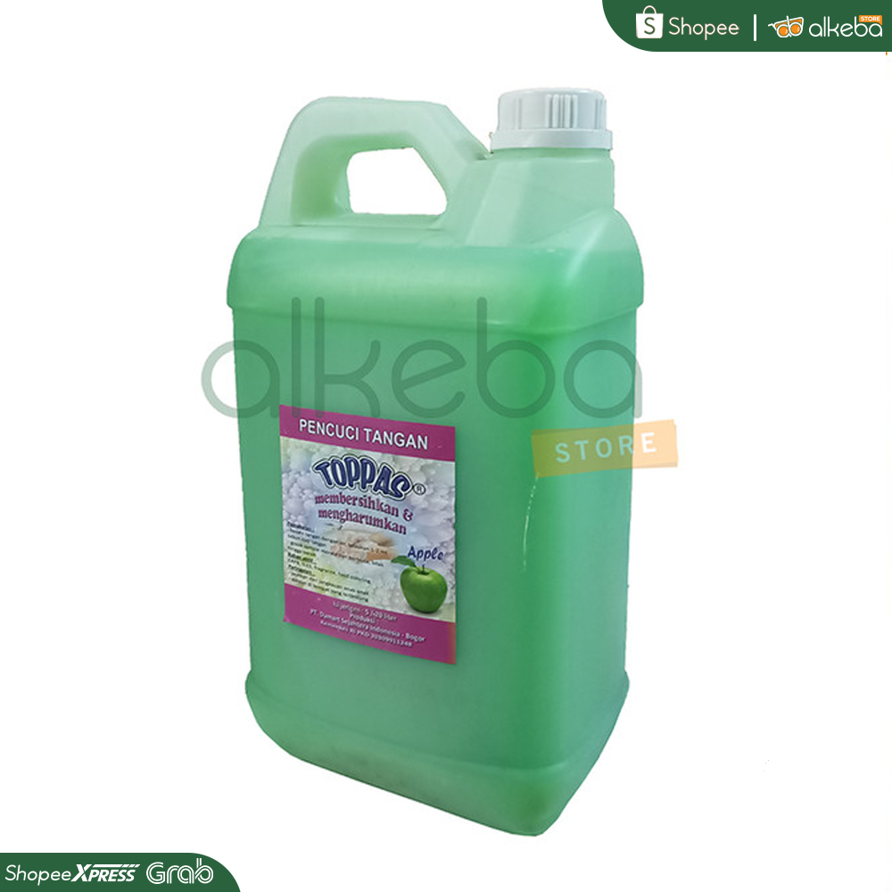 Jual TOPPAS Hand Soap 5 Liter – Sabun Cuci Tangan Handwash Aroma ...