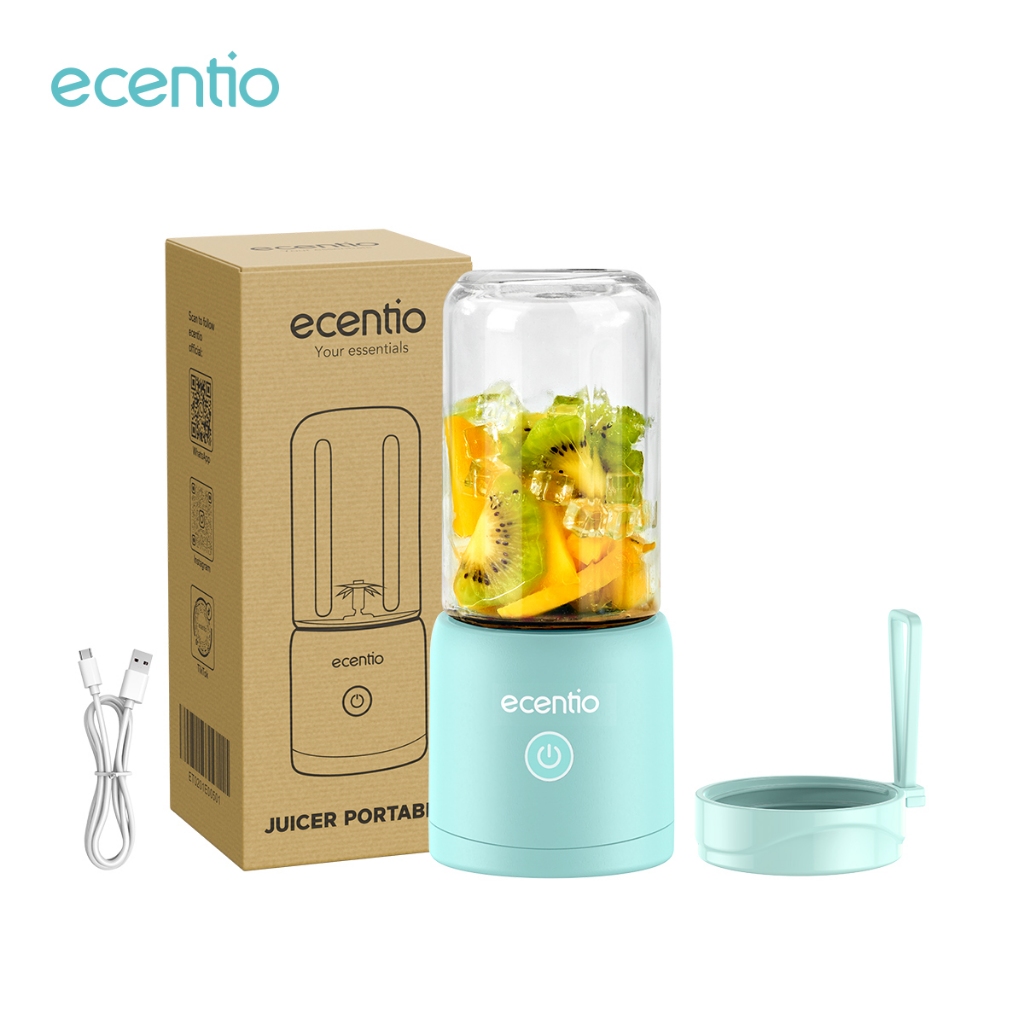 Jual ecentio Kaca blender Portable 6/8 mata pisau Juicer cup 380/380+380/Usb jus | Shopee Indonesia