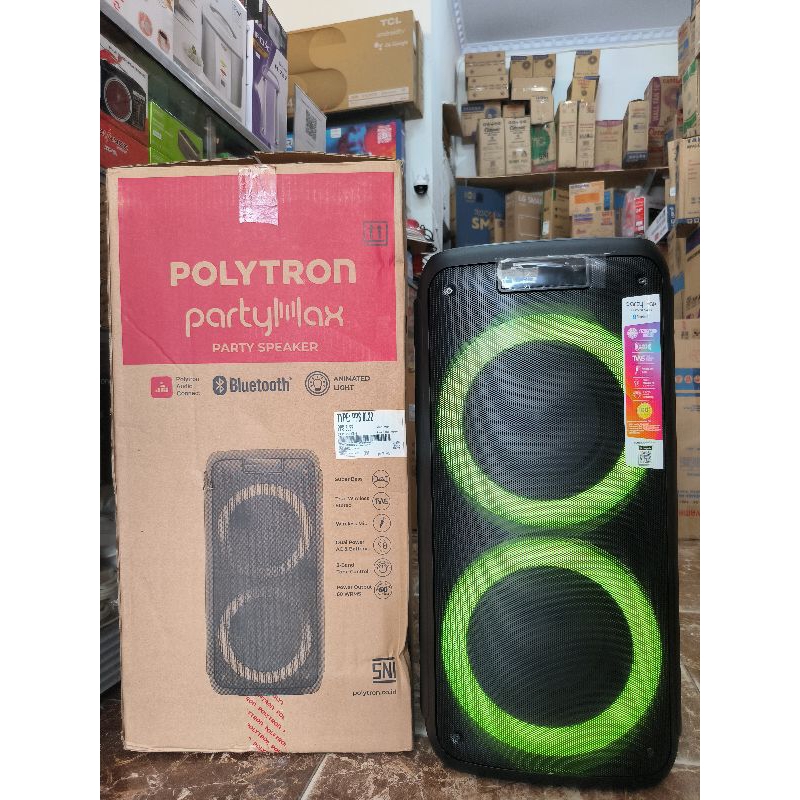 Jual speaker Polytron party bluetooth PPS- 8L22 | Shopee Indonesia