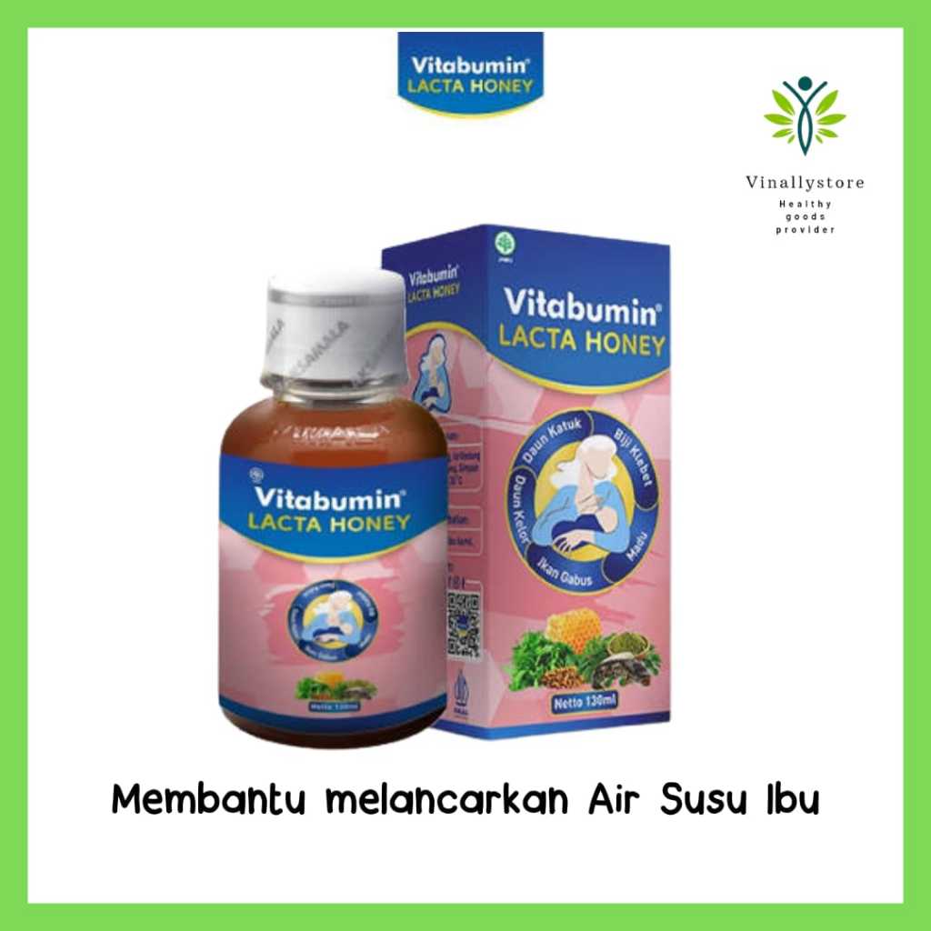 Jual Vitabumin Lacta Honey 130ml - ASI Booster Berbahan Dasar Madu ... Jual Vitabumin Lacta Honey 130ml - ASI Booster Berbahan Dasar Madu ...