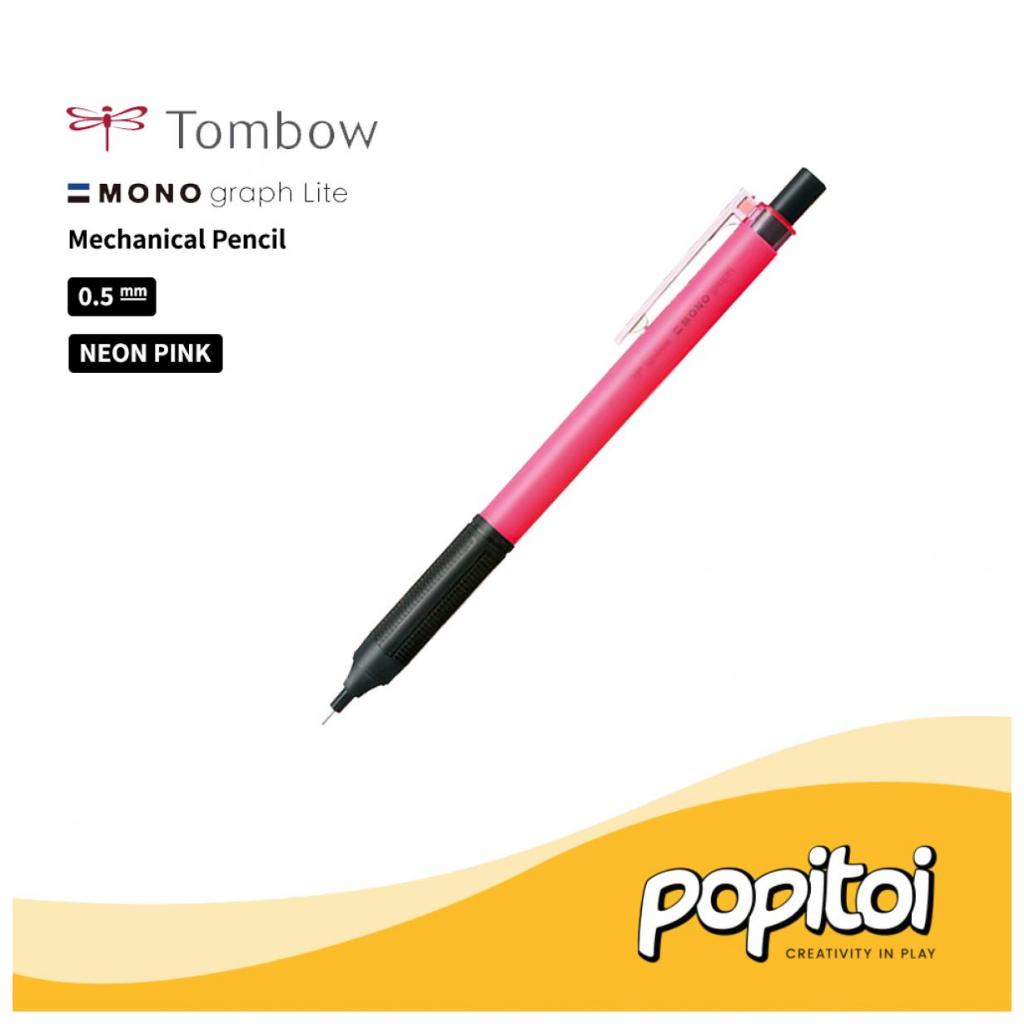 Jual Tombow Mono Graph Lite Mechanical Pencil Pensil Mekanik 0.3 0.5 mm ...