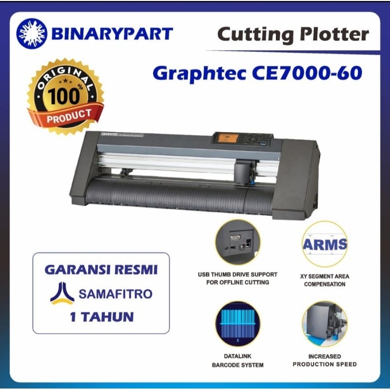 Jual Mesin Cutting Sticker GRAPHTEC CE7000 - 60 GARANSI 1 TAHUN ...