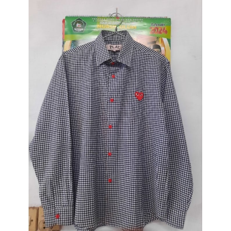 Jual Kemeja Play Cdg | Shopee Indonesia