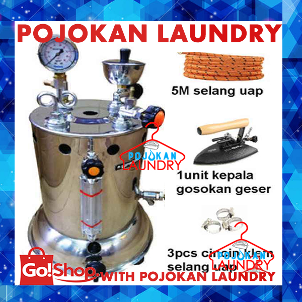 Jual Tabung Setrika Uap Nagamoto 5 Liter/Wipromoto 5 Liter/Tabung ...