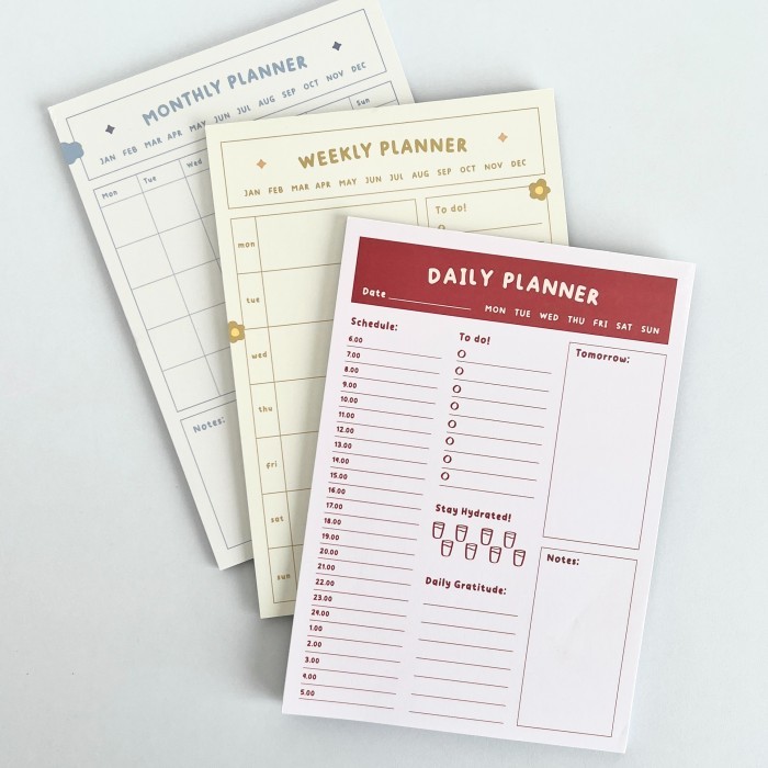 Jual Notepad Journal | Planner Notepad | Merchandise Maeko | Shopee ...