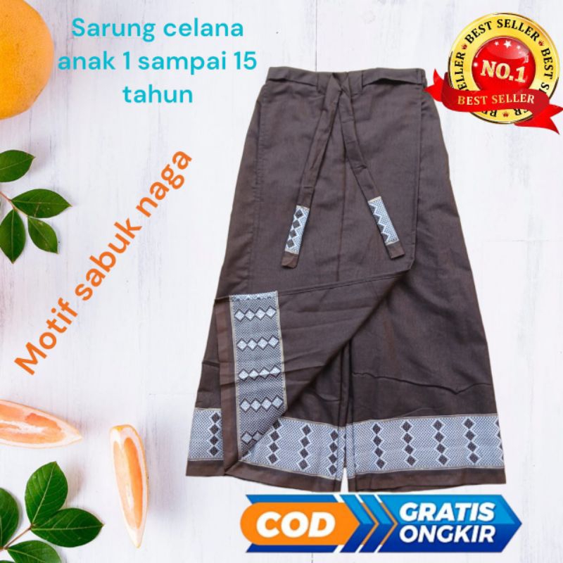 Jual sarung celana anak laki laki 1 sampai 15 tahun motif sabuk warna ...