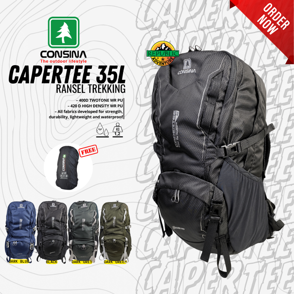 Jual Daypack Consina Capertee 35L Tas Ransel Gunung Consina Tas Gunung ...