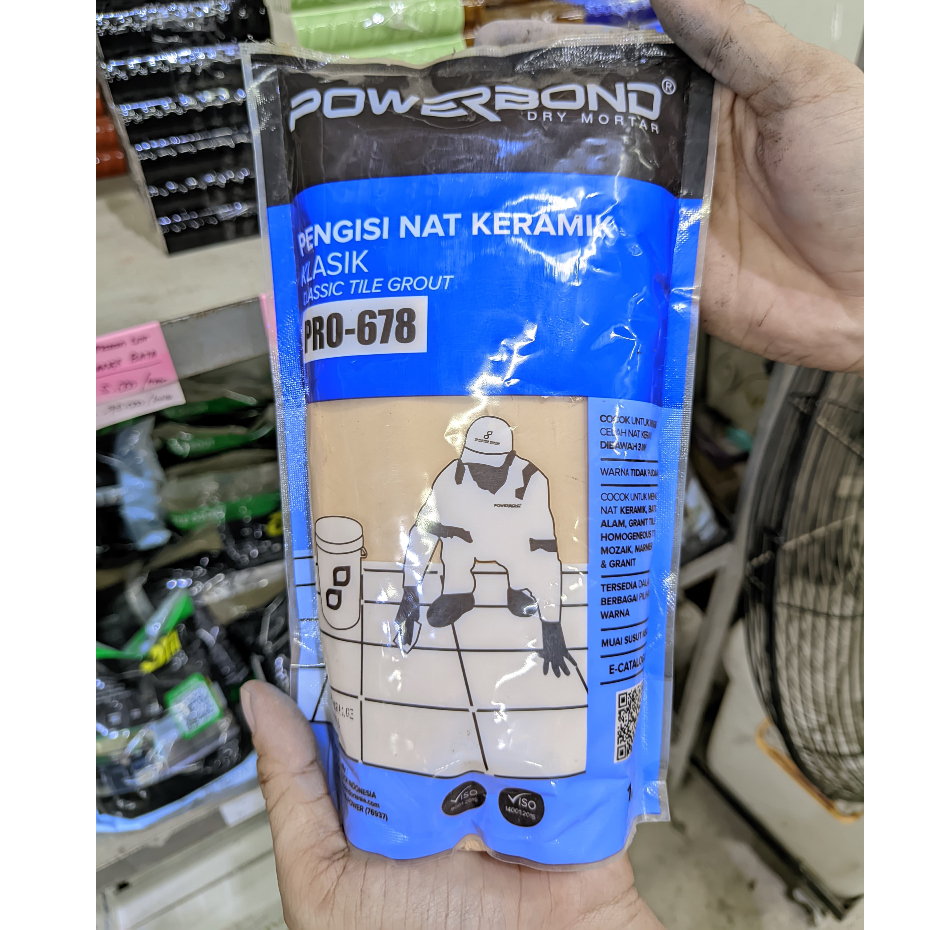 Jual Semen Nat Keramik Power Bond 1 kg | Shopee Indonesia