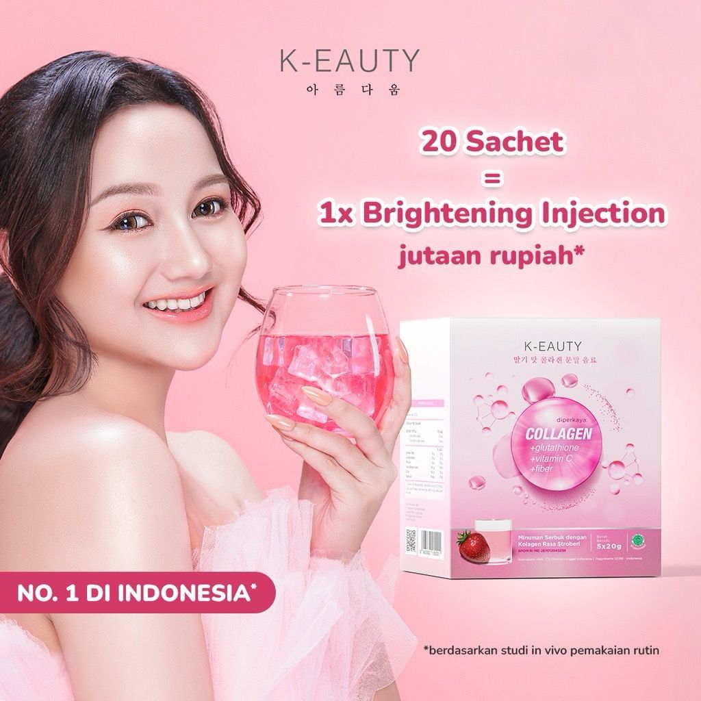 Jual PERBOX Minuman Kolagen Pemutih Badan Cepat / Collagen Beauty Drink ...