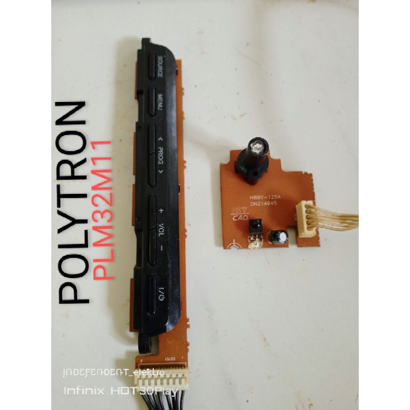 Jual SENSOR TV POLYTRON PLM32M11 sensor Tv Polytron plm32m11 tombol tv ...