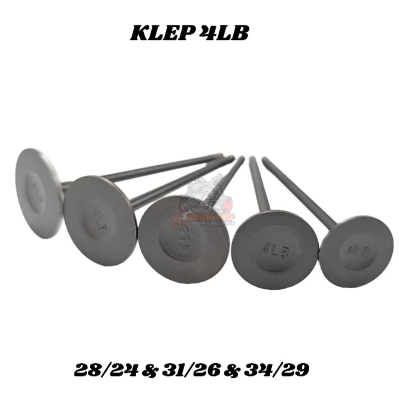 Jual Klep 31 26 - 28 24 Batang 5 4LA 4LB EE Batang 5 MM - Valve Payung ...