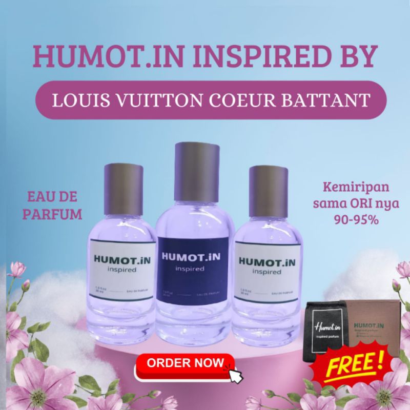 Jual HUMOT.iN 30 ML / inspired by LV COEUR BATTANT | Shopee Indonesia