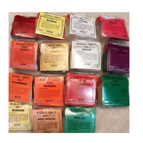 Jual BAHAN SIRUP ASLI/BAHAN SYRUP/MURNI/40GR/KHAS SOLO | Shopee Indonesia