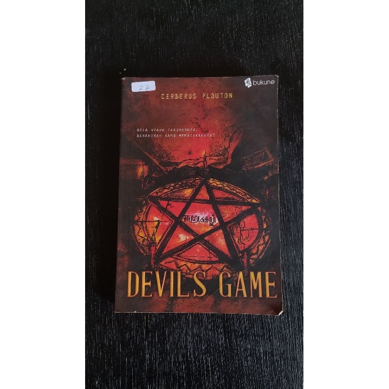 Jual Buku Devils Game - Cerberus Plouton (Bekas Original Ori) | Shopee ...