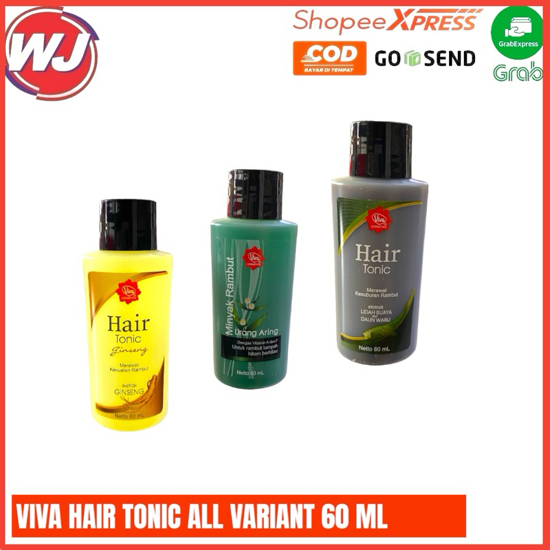 Jual VIVA HAIR TONIC ALL VARIANT 60 ML | Shopee Indonesia