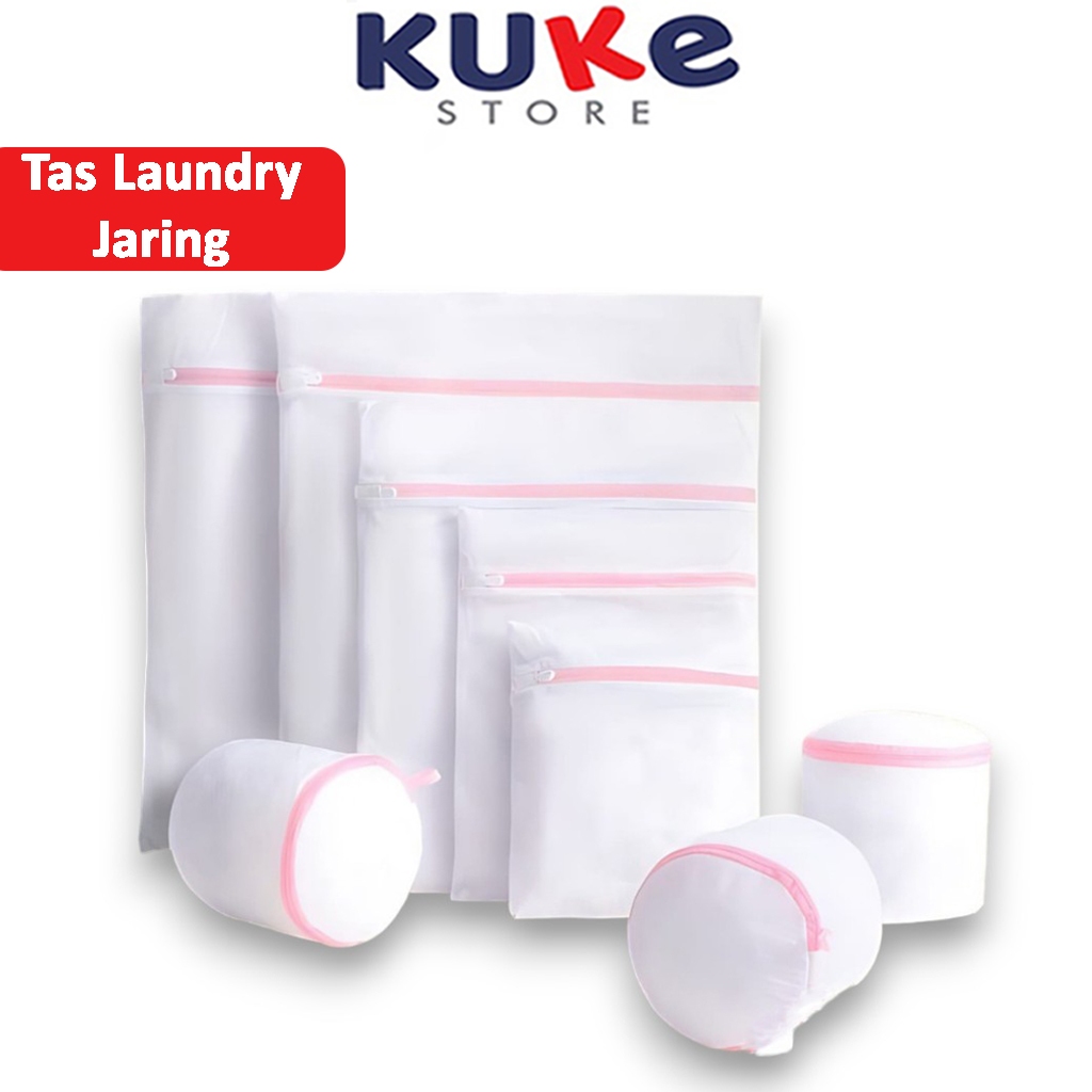 Jual KUKE Kantong Jaring Laundry 30x40 50x40 50x60 / Tas Jaring ...