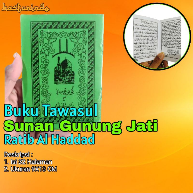 Jual Buku Kitab Tawassul Tawasul Sunan Gunung Jati dan Ratib Al Haddad ...